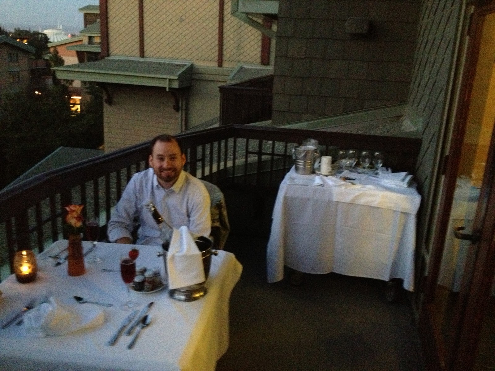 The Sixth Floor Balcony Sweetheart Dinner at Disney's Grand Californian ...