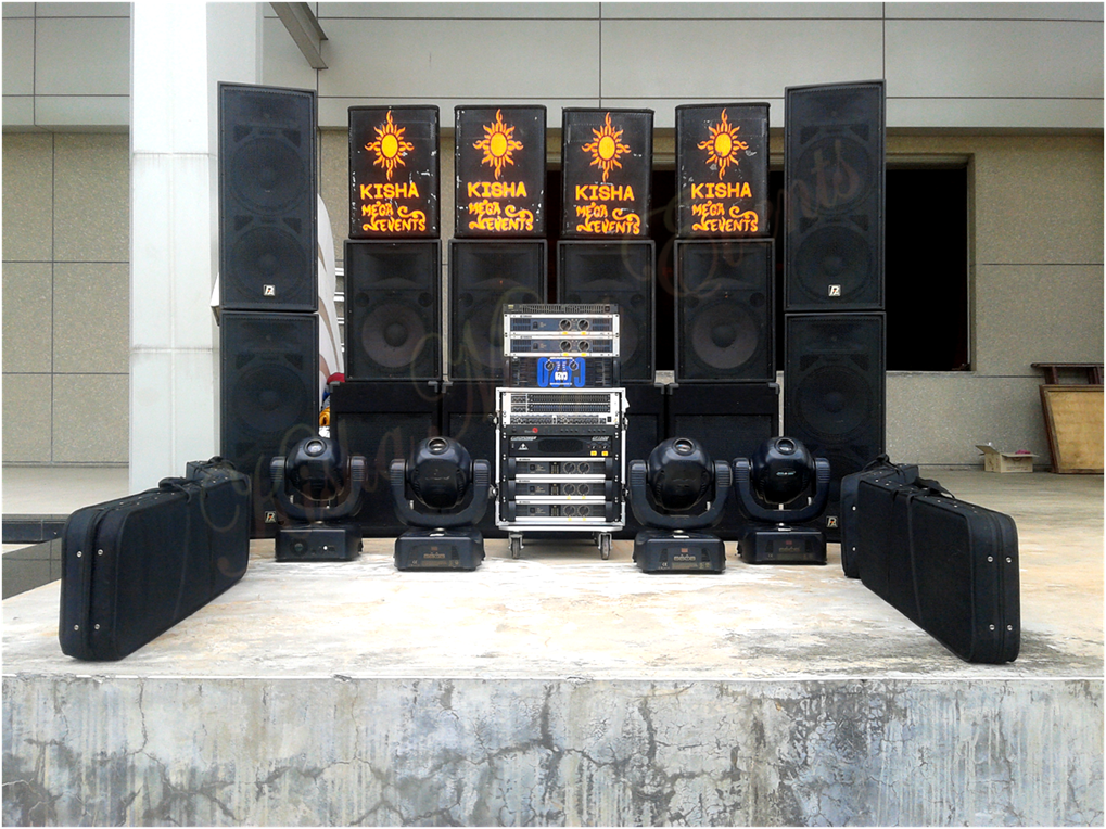 KISHA MEGA EVENTS: Sound System & Lighting's