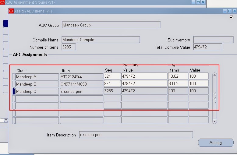 ABC Analysis |Simplifying Oracle E Business Suite
