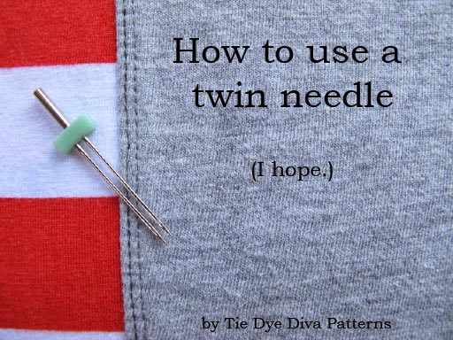 How to Sew with a Twin / Double Needle. I hope.