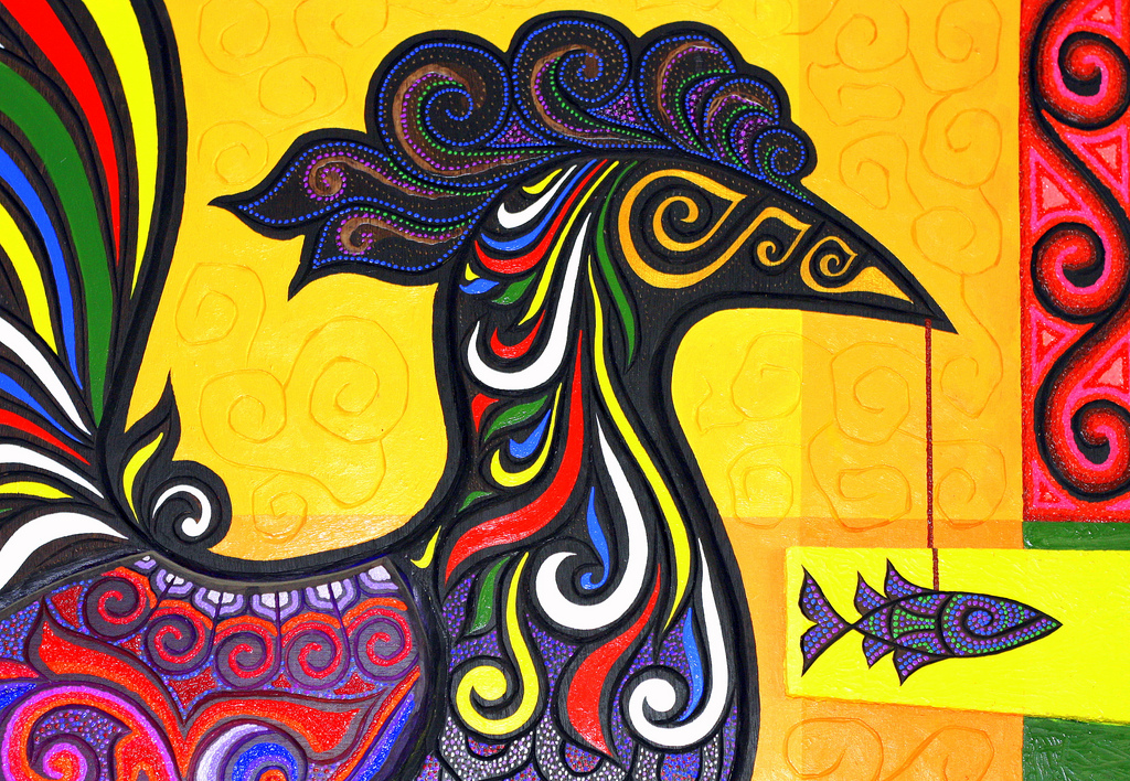 What Can You Say About The Artist Artwork In Sarimanok at Julia Cupp blog