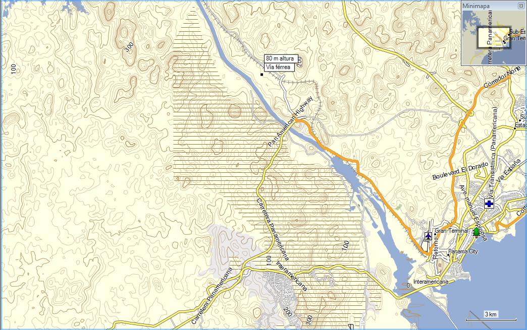 GPSTravelMaps.com: Mexico GPS Map Topo Contour