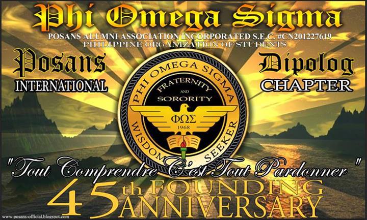 Phi Omega Sigma Fraternity and Sorority: 2013