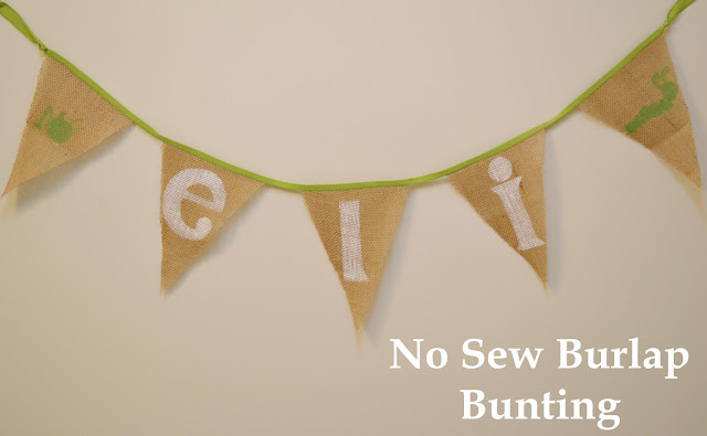 The Life of Jennifer Dawn: Tutorial: Now Sew Burlap Bunting