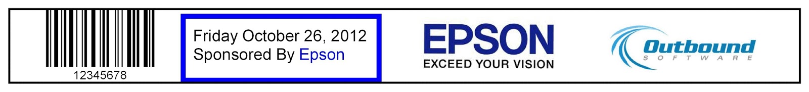 Color Labels On Demand: Outbound Print On-Demand Tickets/Wristbands