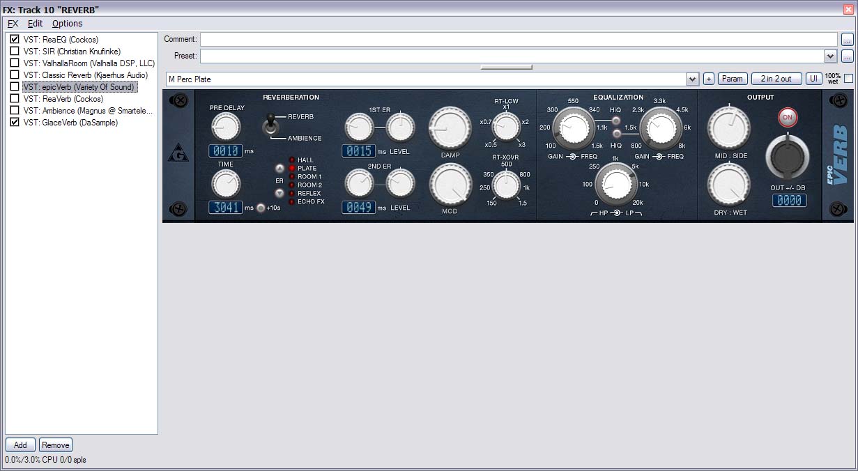 Art-and-Technology: VST Reverb Plugins (Free and Affordable )