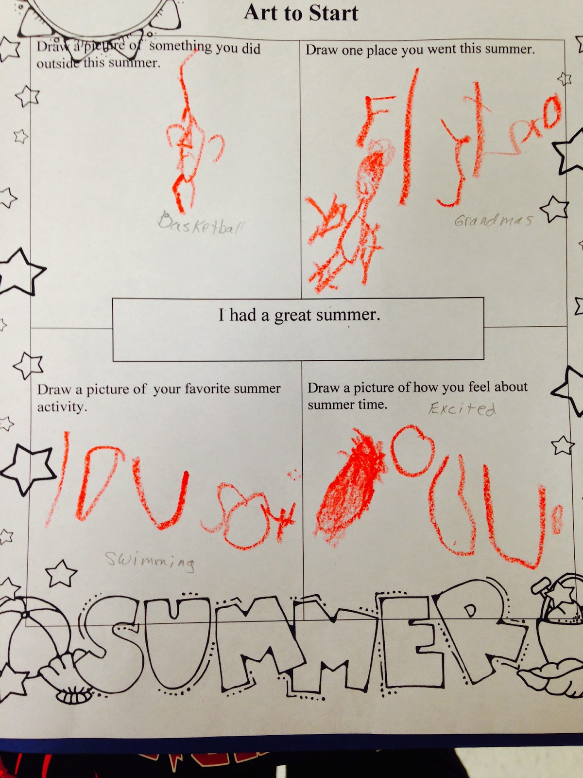 Teacher Talk: Summer Writing Freebie!