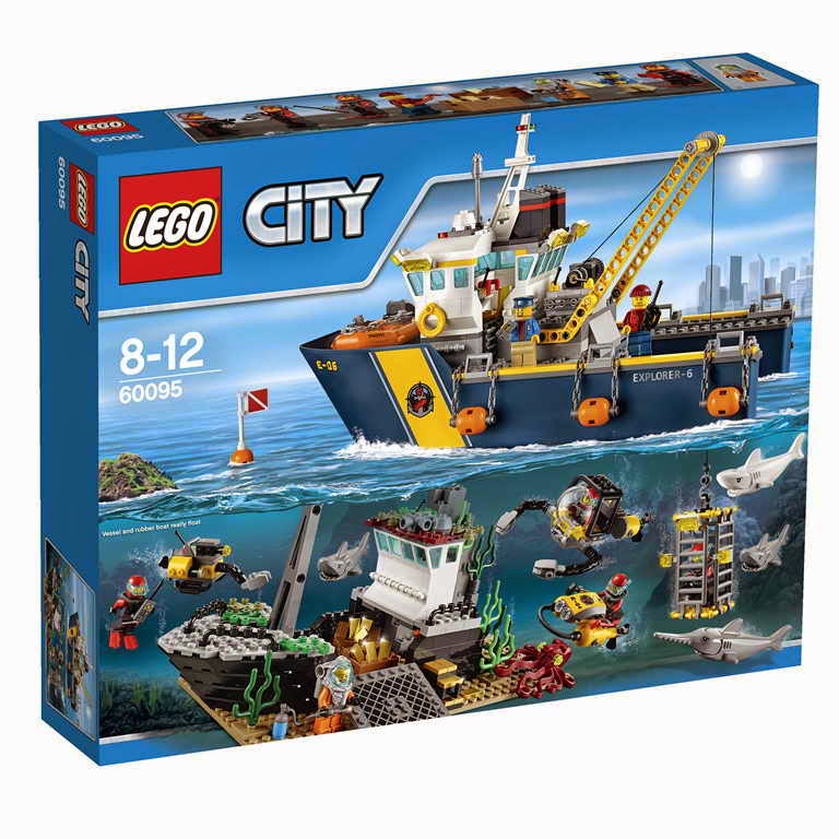 LEGO gosSIP: 260415 LEGO 60095 Deep Sea Exploration Vessel box art