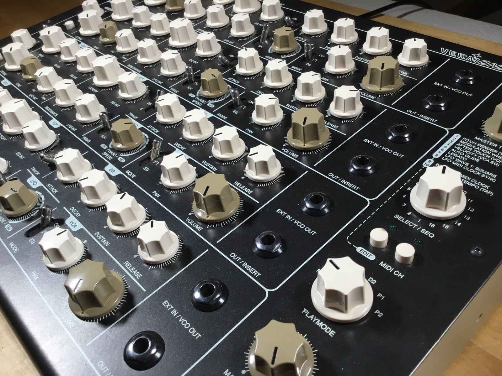 MATRIXSYNTH: Vermona Perfourmer MKII Quad Analog Synthesizer