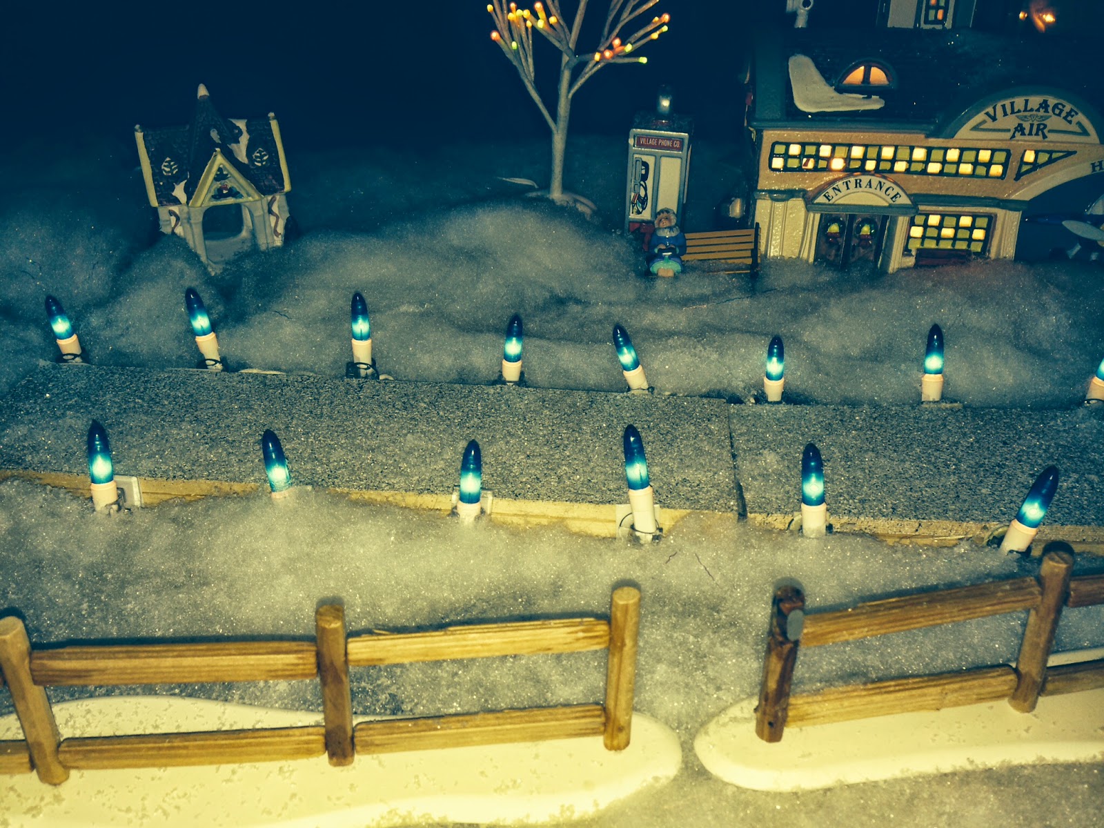 Snow Village Display ideas