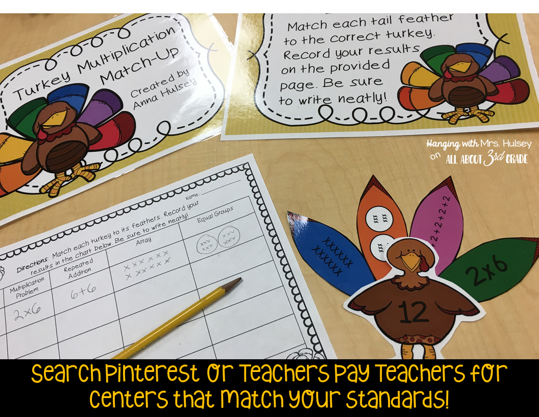 Turkey Time! | All About 3rd Grade