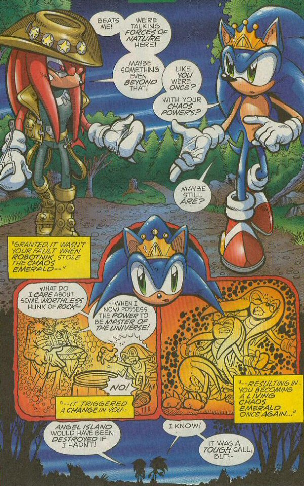 Locke, the father of Knuckles just died. I don't even know what to say ...