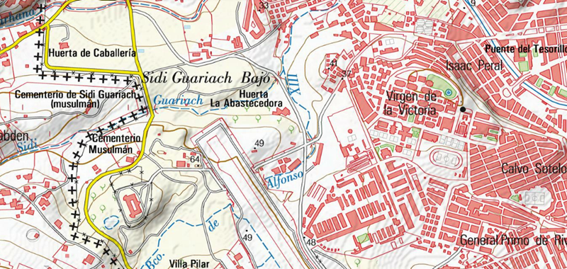 Fotografías de MELILLA: Mapa de Melilla