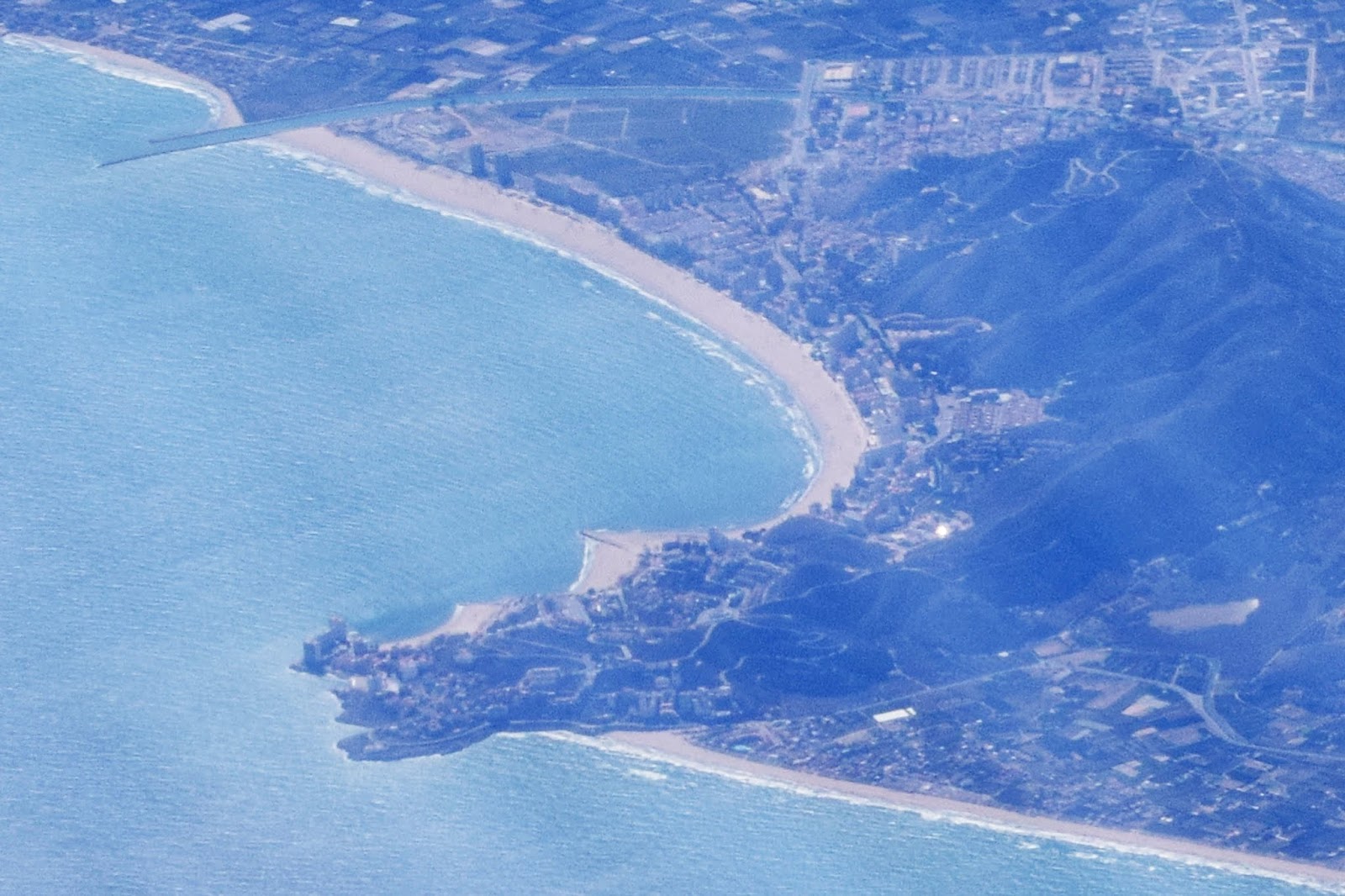 FOTOGRAFIAS DEL MUNDO: Volando sobre las playas de Cullera (Valencia). 2019