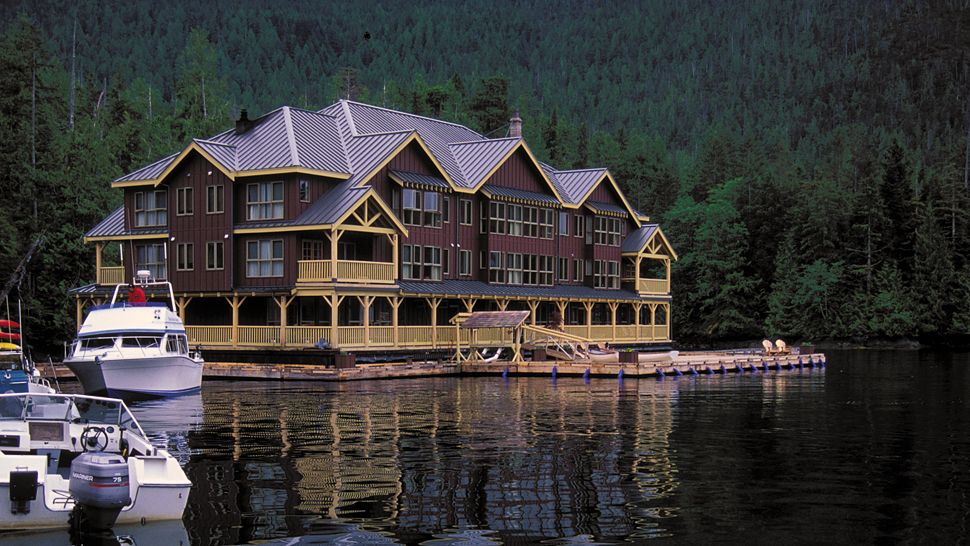 Insitute Fun: King Pacific Lodge Princess Royal Island Hotel