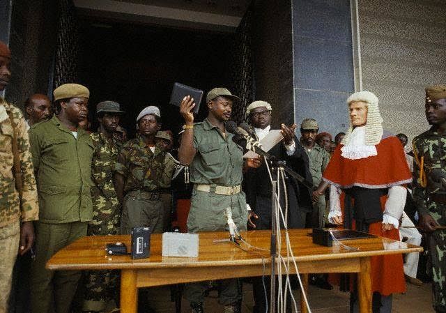 Throwback photos of Uganda's president Museveni the day he took over ...