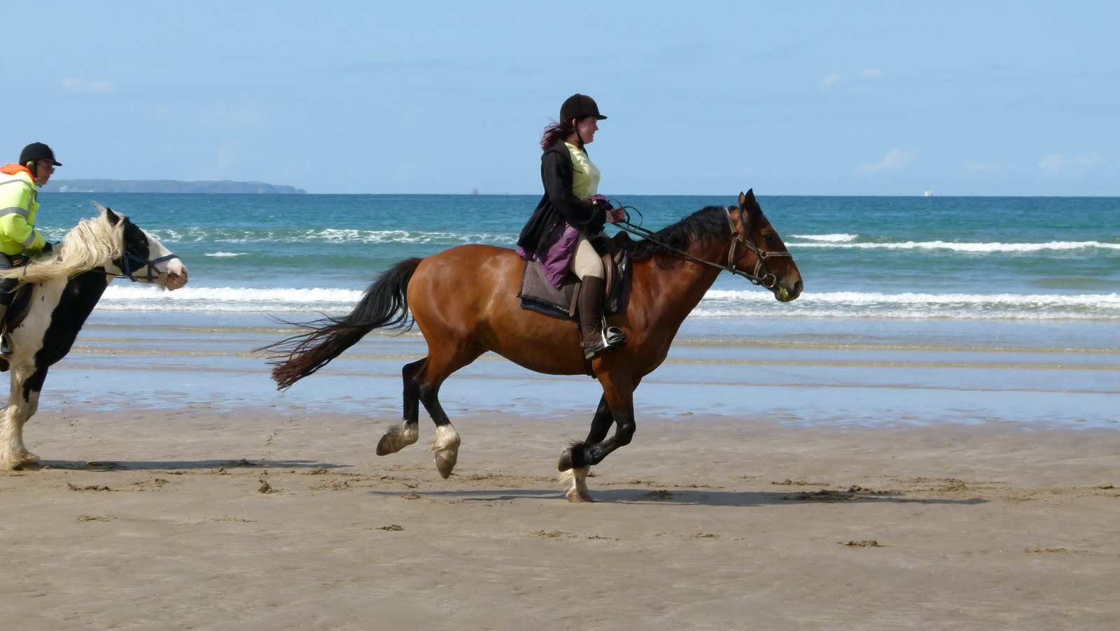 Learning to Horse Ride: Beach Riding