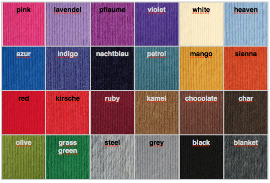 by Sophie *THINGS YOU LOVE* : STOFFFARBEN