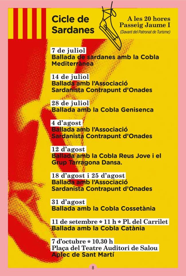 Carrer del Mar: Nou cicle de ballades de sardanes