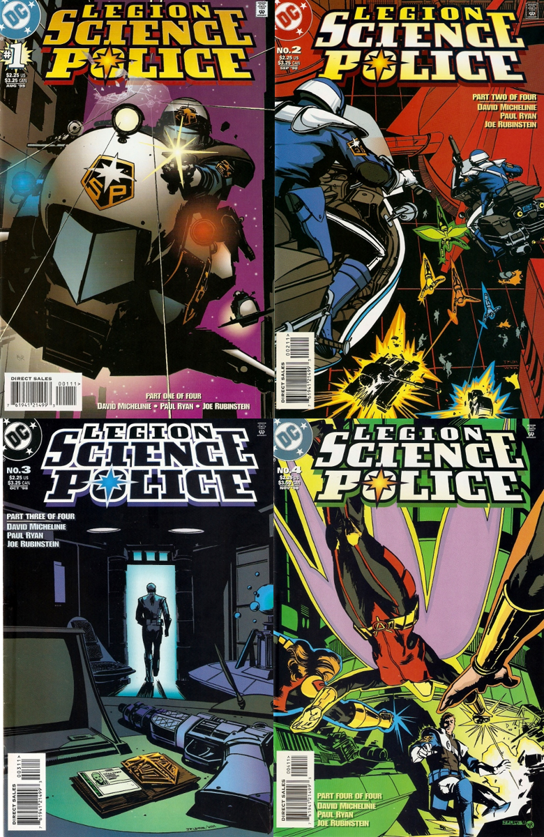 The Legion of Super Bloggers! : Legion: Science Police (1998)