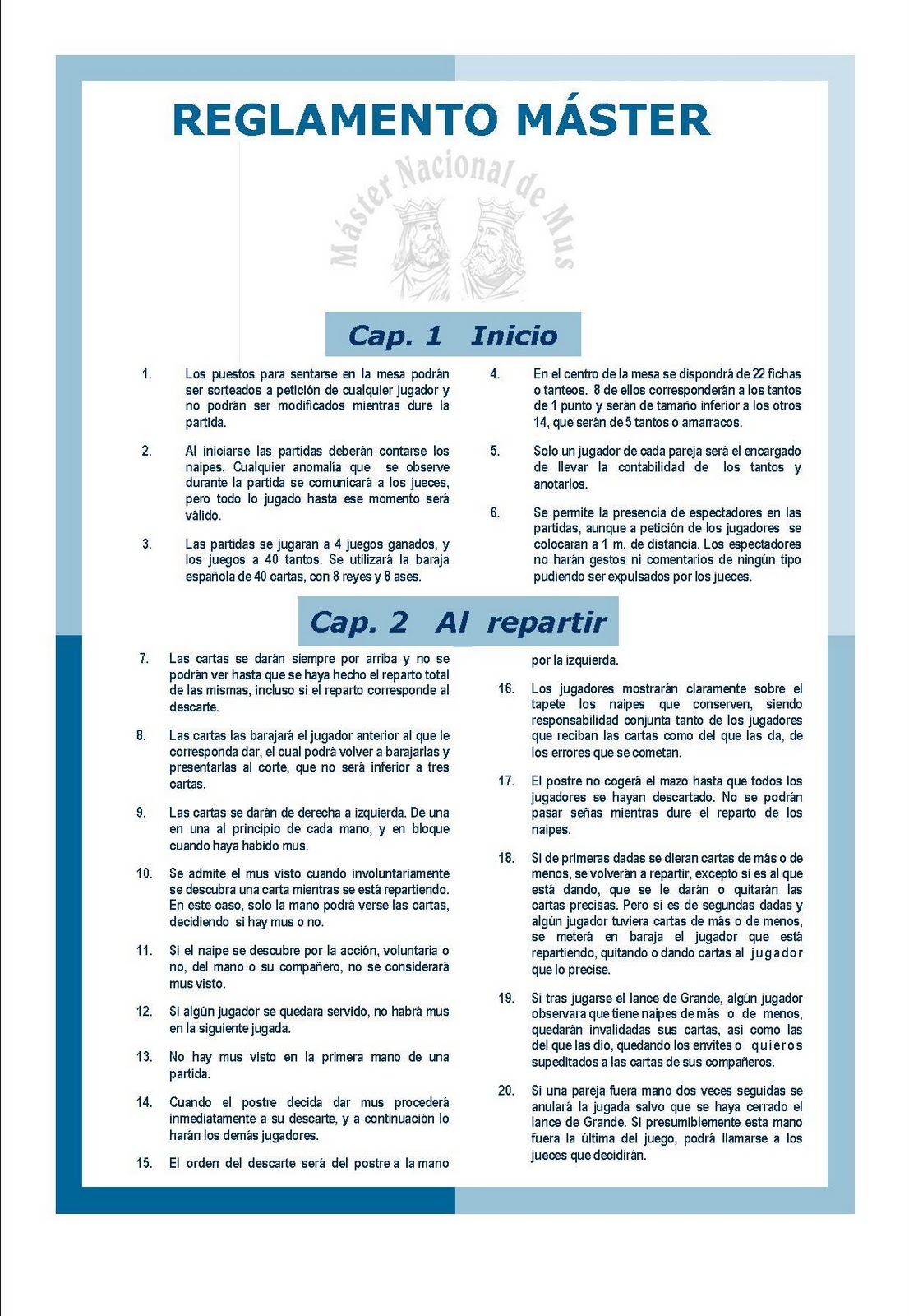 4º CAMPEONATO DE MUS CIUDAD DE ALBORAYA: Normas y Reglamento