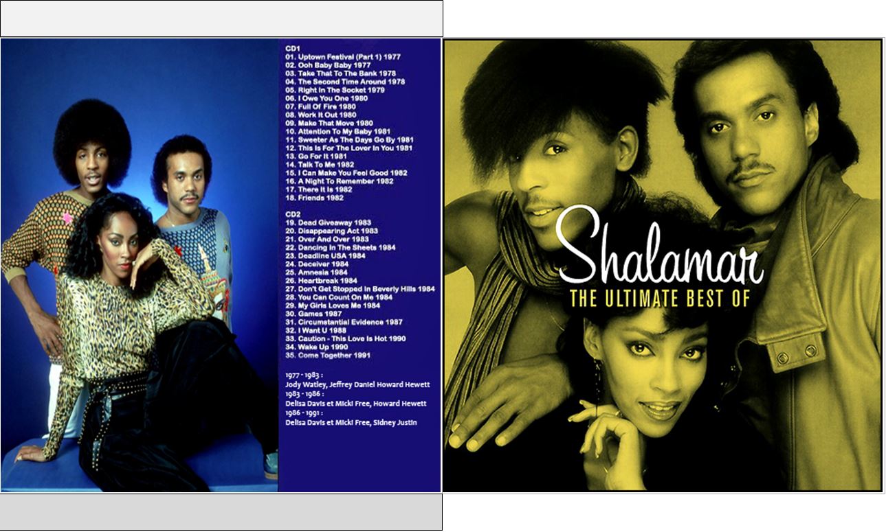 MUSICOLLECTION: SHALAMAR - The Very Best Of 4CD - 2017