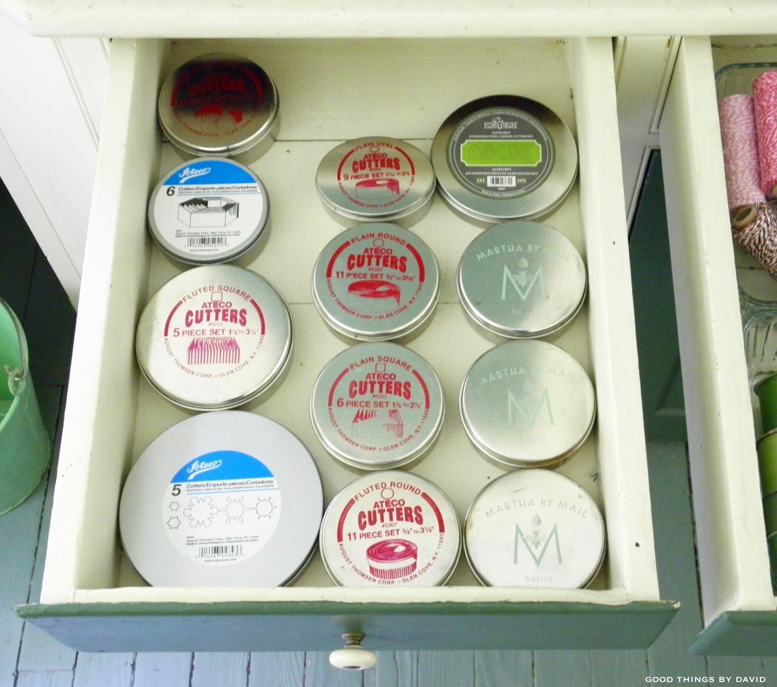 Organizing a Cookie Cutter Collection