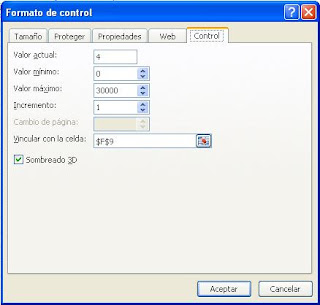 MS Excel Gratis: Insertar control de número en Excel