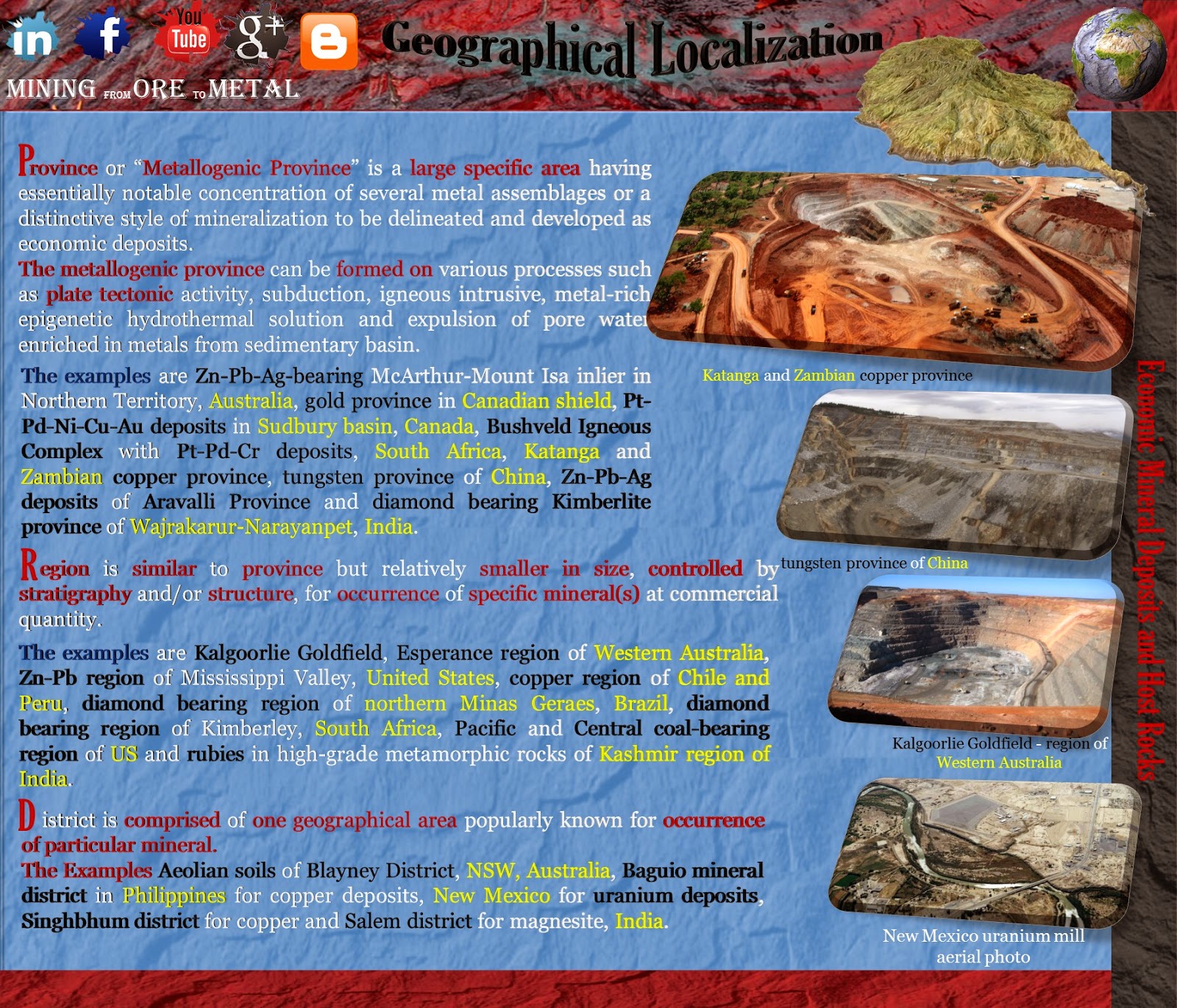 Classification of Mineral Deposits ~ Mining Geology