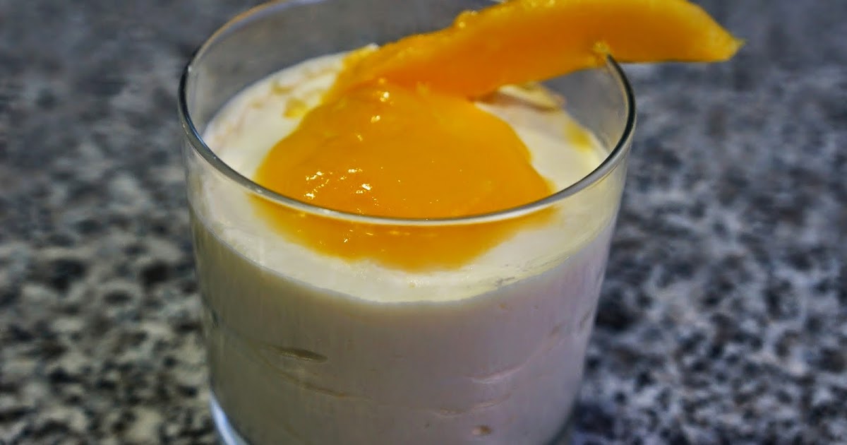 Crema de mango - Cocinero Diario