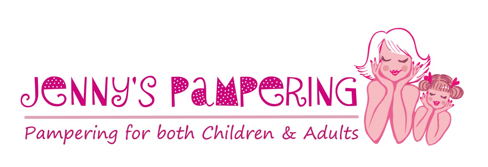 Artwork By Angie: Logo & Website Make-Over for Jenny's Pampering