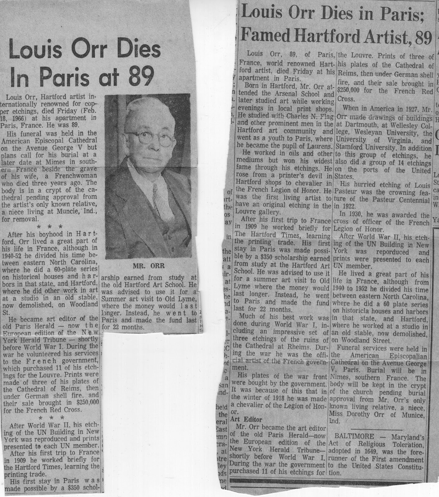 "Don't Spoil A Good Printer And Make A Poor Painter" ~ Louis Orr: Louis ...