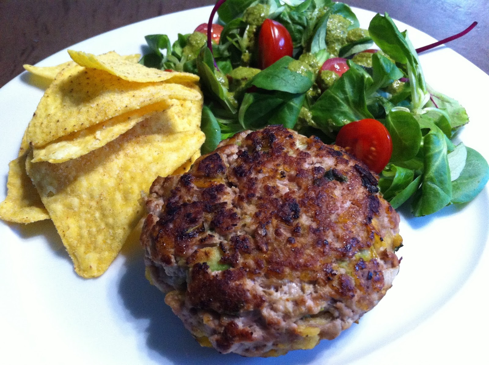 The Happy Larder: Easy chicken burger recipe with a twist