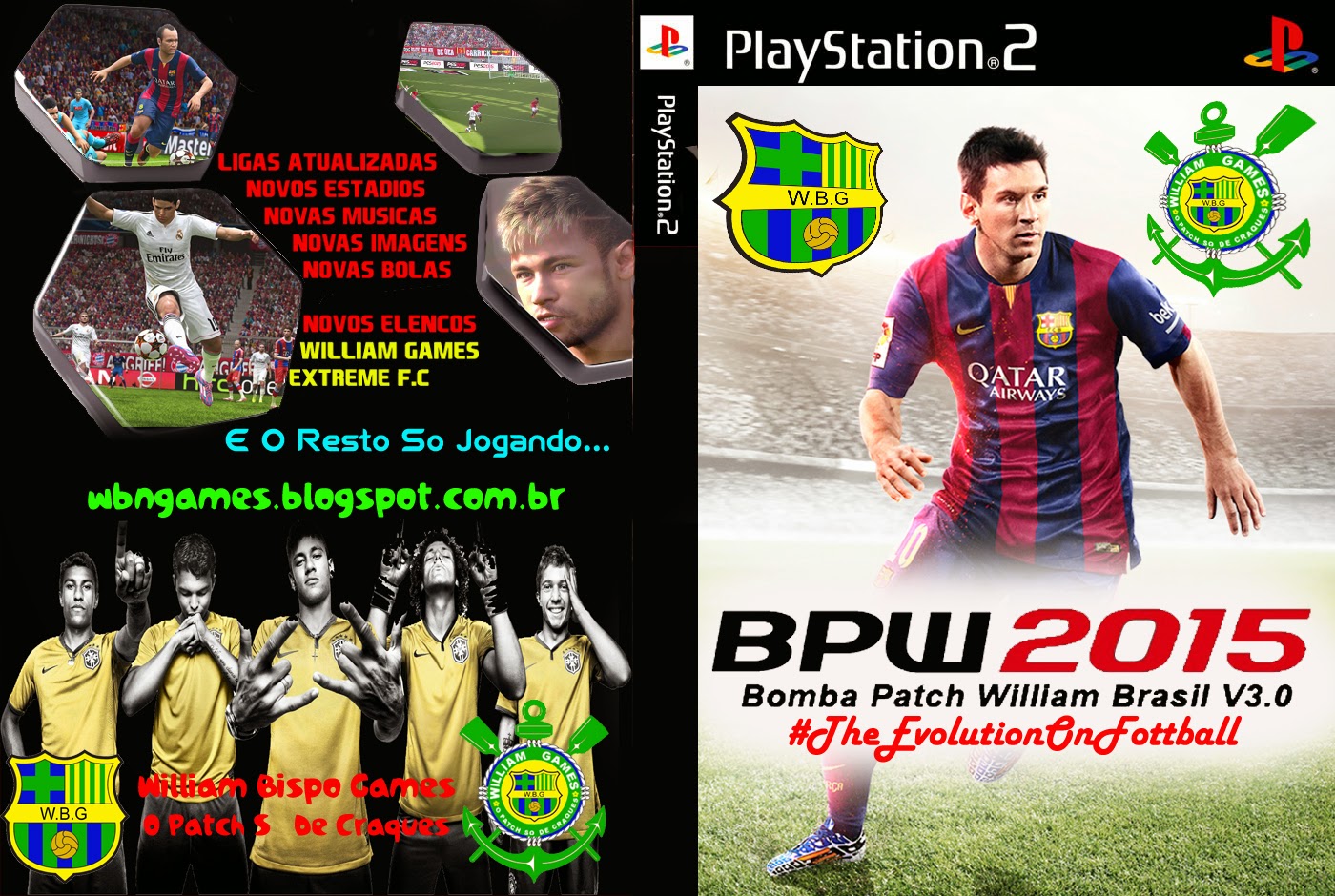 Nova Capa do Bomba Patch William Brasil v3.0 ~ Blog Bomba Patch William ...