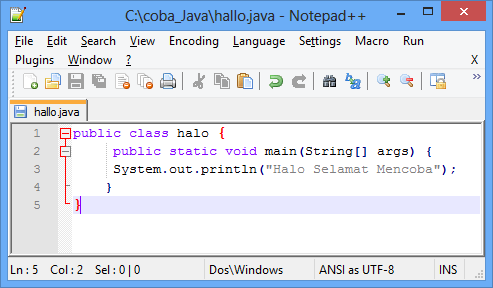 Cara menjalankan dan Compile File Java dengan Command Prompt (cmd ...