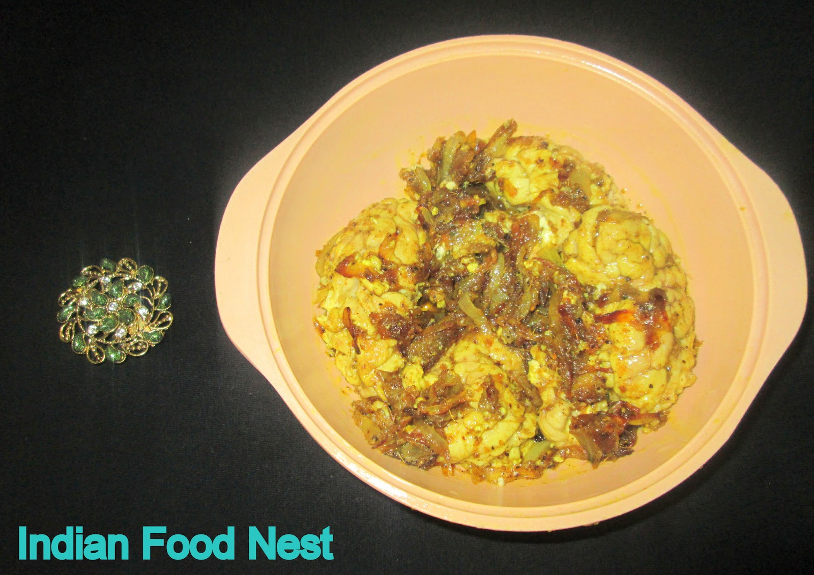 Indian Food Nest: South Indian Way Of Frying Goat's Brain