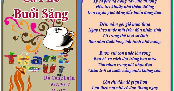 Người Phương Nam: Cà Phê Buổi Sáng - Đỗ Công Luận