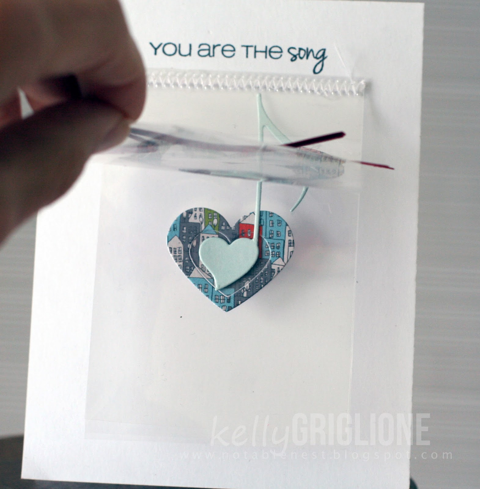 Notable Nest: CFS Feature: Microbeads and Photo Protectors on Cards