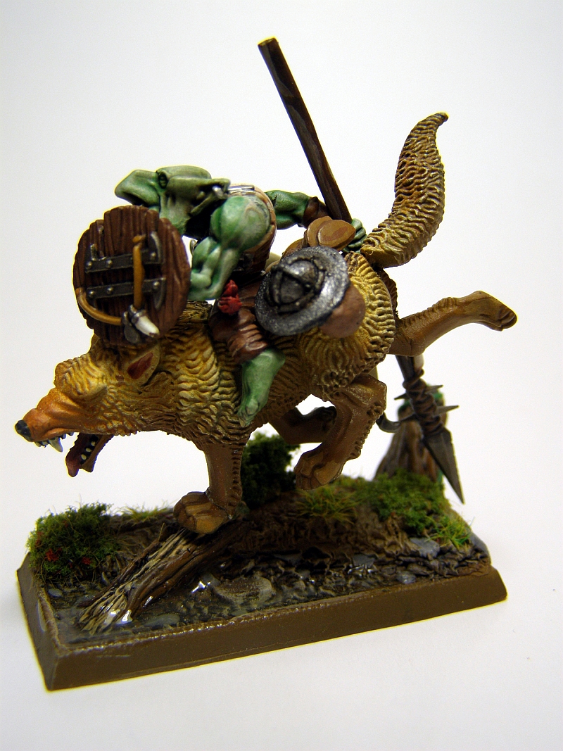 Drazhar's Miniworks: Of wolf riders and the joys of painting what you like