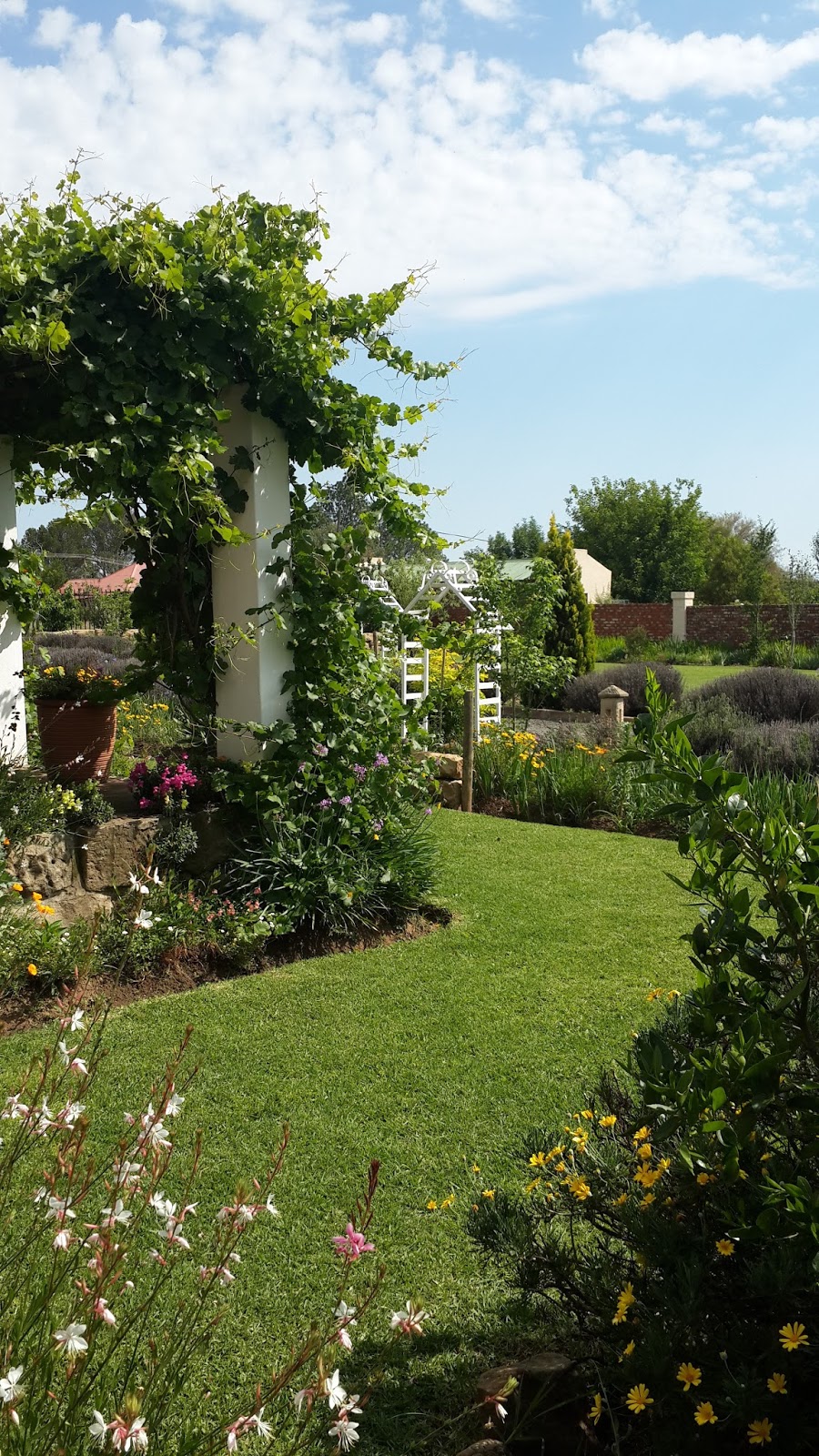 Paul Roux Village: GARDENS OF PAUL ROUX VILLAGE IN THE FREE STATE