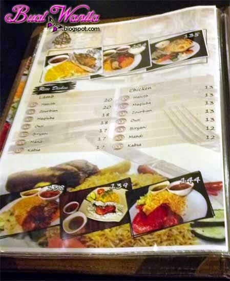 Tempat Makan Best : Nasi Arab @ Sultan Restaurant Cyberjaya - Buat Wanita