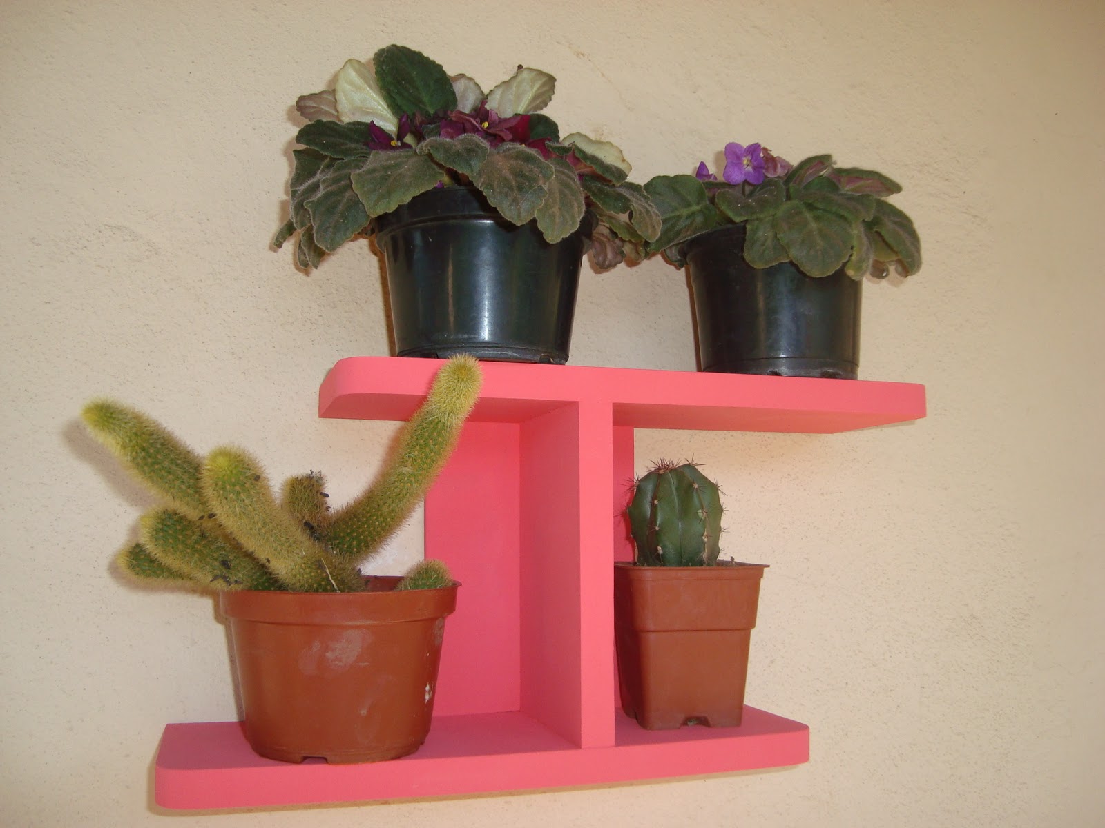 Arte Minha: Arte em Madeira - Porta flores