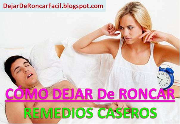 Dejar de Roncar Facil: ᐅ Que Hacer Para No Roncar: Trucos y Remedios ...