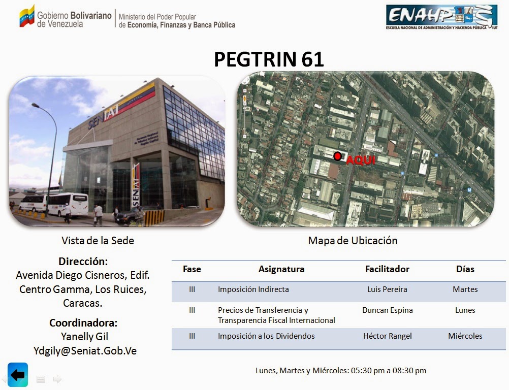 Dirección de Postgrado y Adiestramiento Escuela Nacional de ...