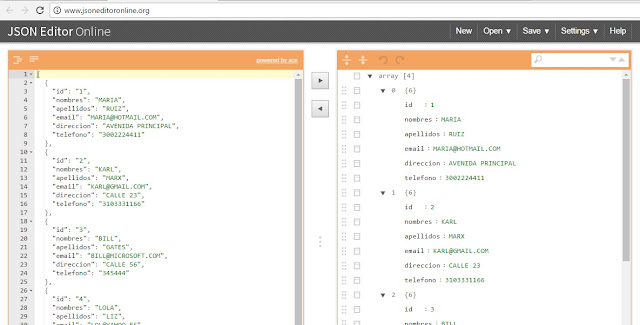 5 Herramientas para editar JSON Online