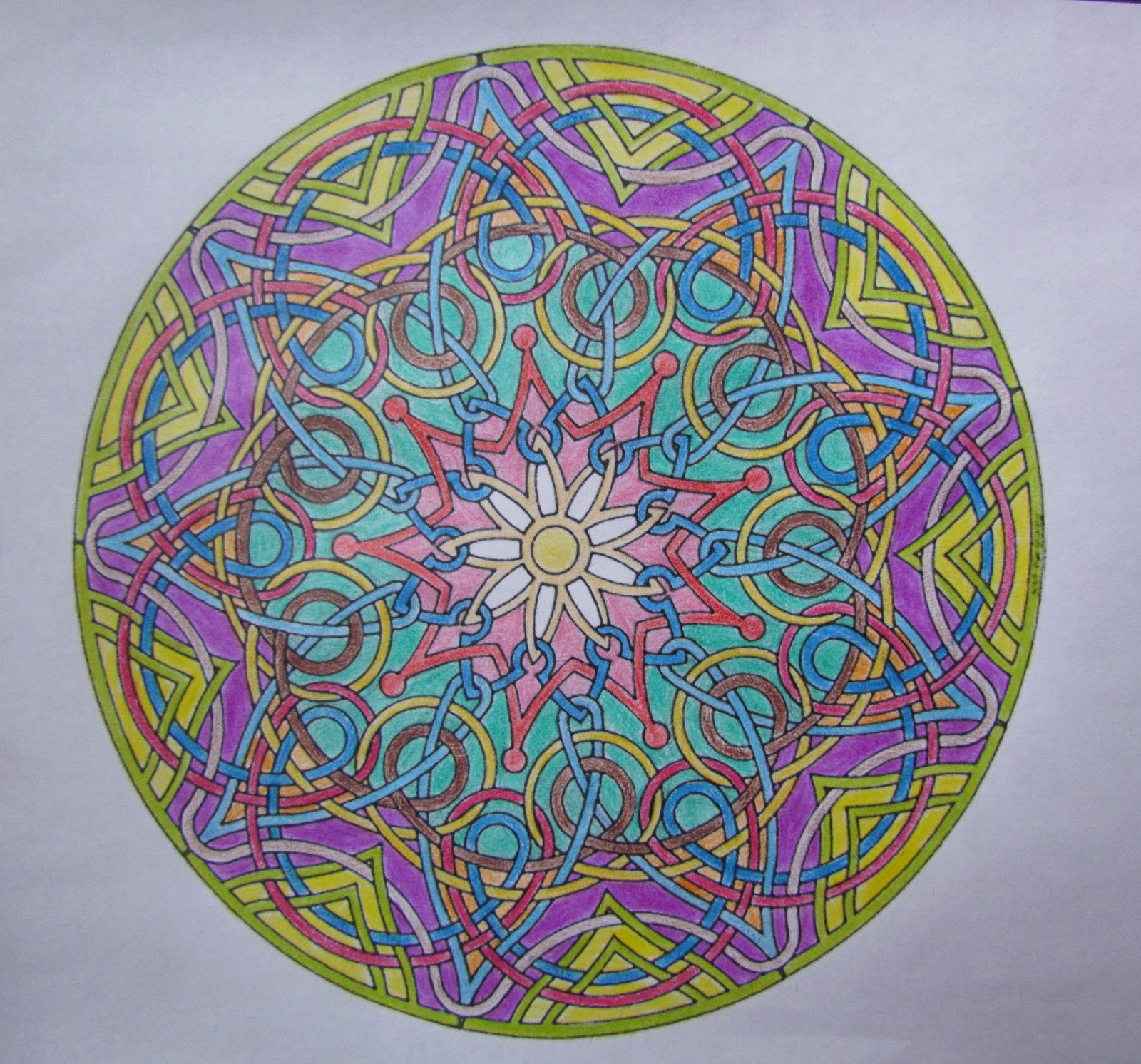 VDUPSA: Mandalų piešimas