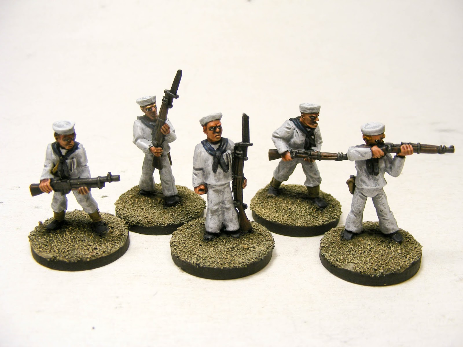 Evil Bob's Miniature Painting: 28mm Commission: Various Pulp Figures