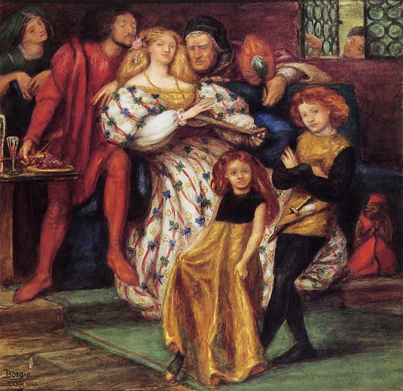 Dante Gabriel Rossetti and Literature | Tutt'Art@ | Pittura * Scultura ...
