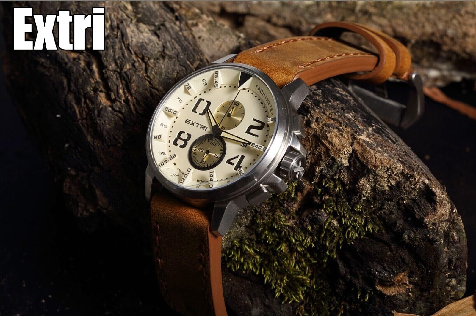 Extri watch: Extri material - calf-leather watch band (www.extriwatch.com）