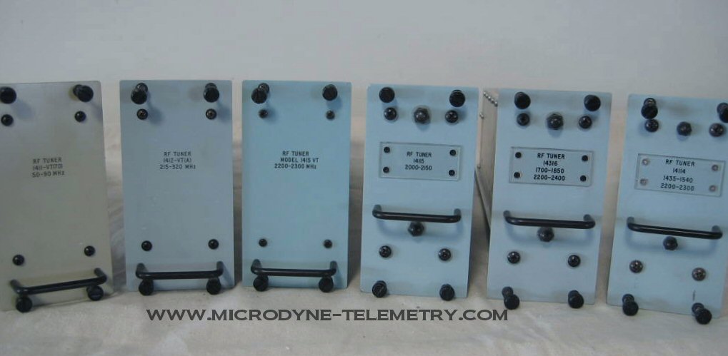 Microdyne Telemetry: 2016